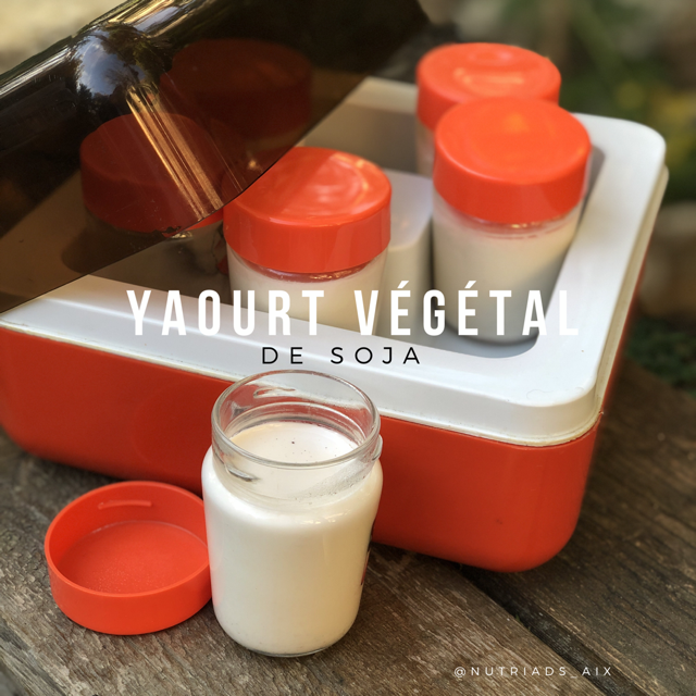Yaourt végétal de soja maison - Nutriads - Diététicienne nutritionniste ...